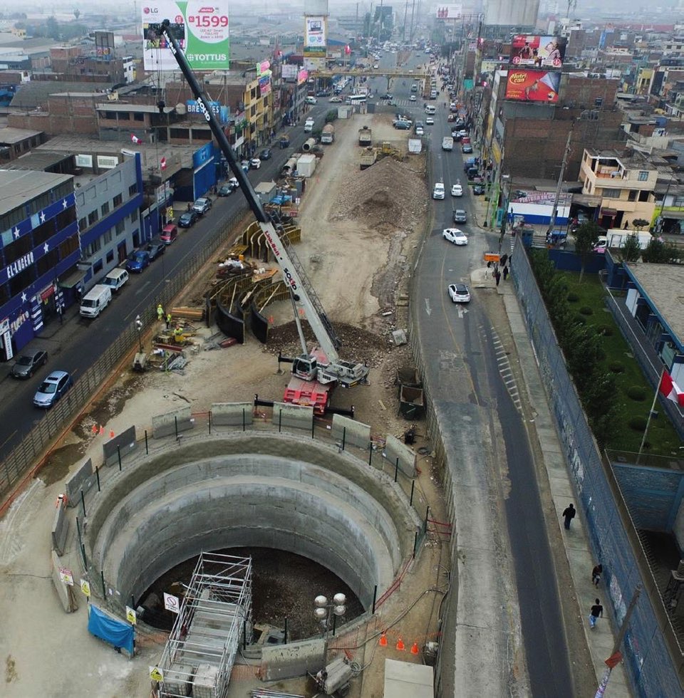 Lima Metro. Lines 2 and 4