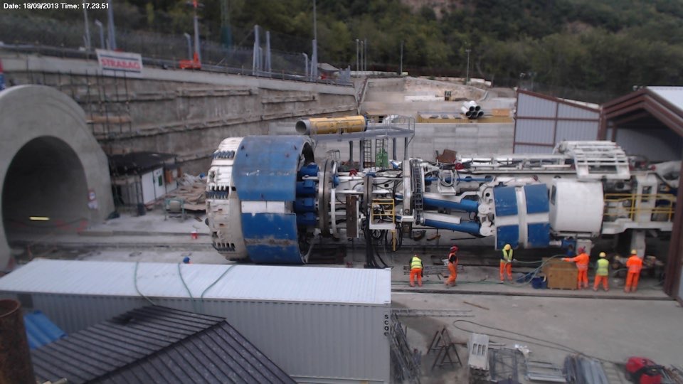 La Maddalena Adit on the Turin - Lyon High Speed Rail Line Project